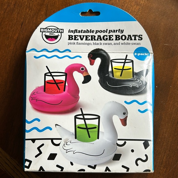 Bigmouth | Party Supplies | Inflatable Beverage Boats | Poshmark